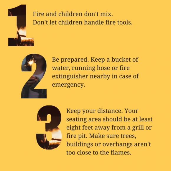Infographic: 5 summer fire safety tips | health enews